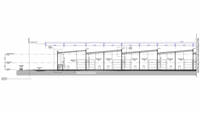 Warehouse construction project at Revesby, NSW, Australia – Ecoint